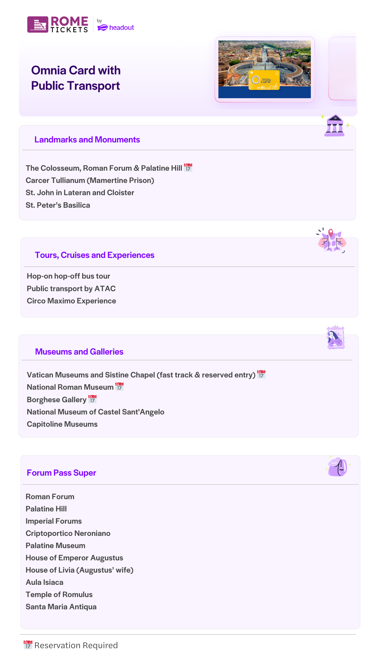 Omnia Card | 72-Hour Access to Vatican, Public Transport